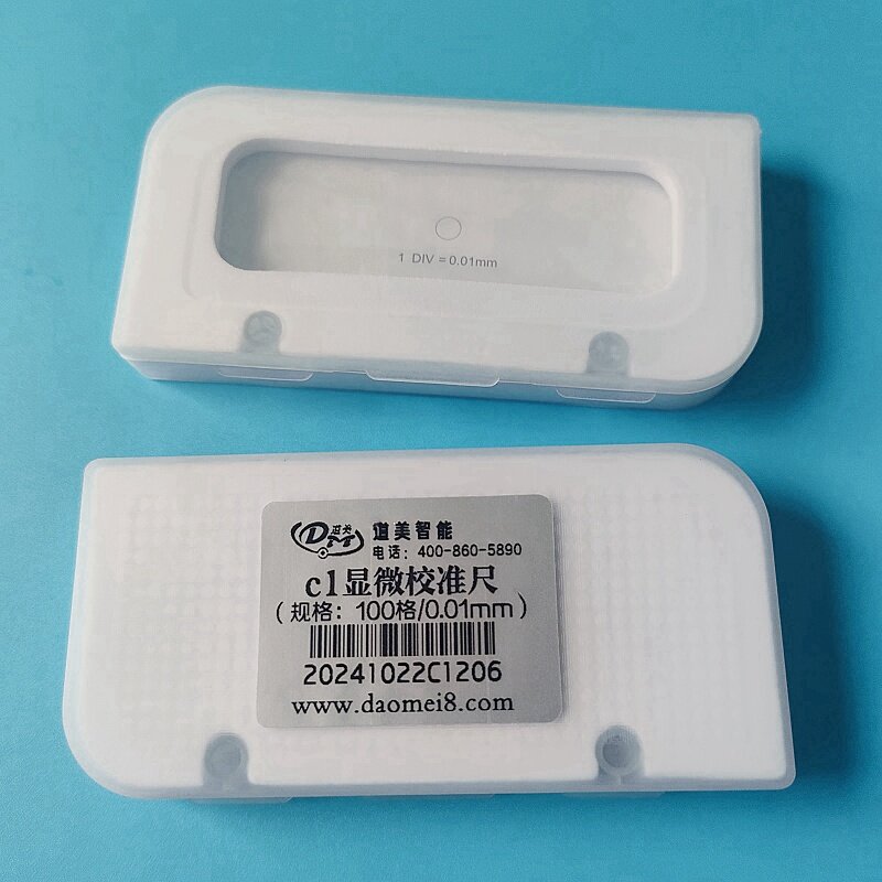 Масштабная линейка C4 с точностью 0.05 мм и диаметром 19 мм для калибровки микроскопа, высокоточное измерение