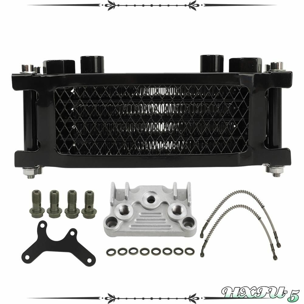 Масляный радиатор мотоцикла (комплект 17 шт.) для Monkey 125–140cc, Loncin, Zongshen, Lifan, Shineray, Yinxiang
