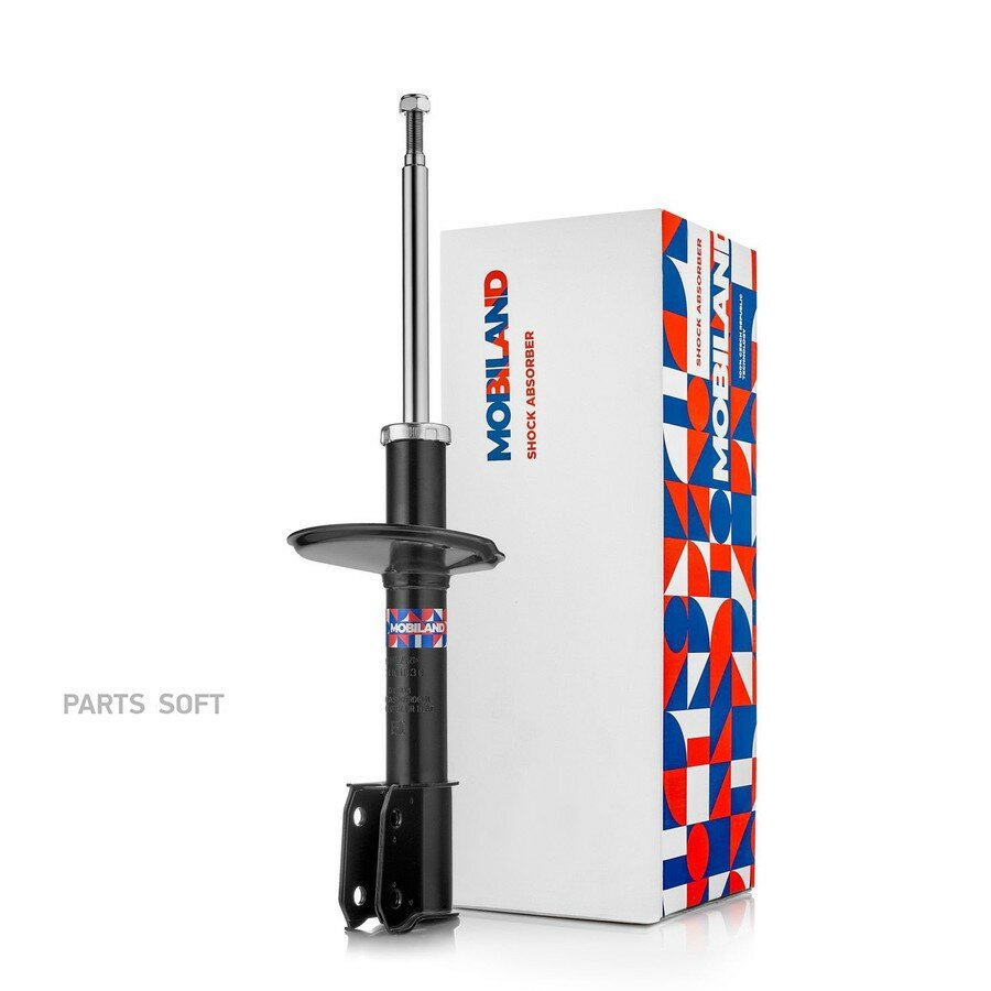 Амортизатор (стойка) передний левый/правый газомасляный RENAULT LOGAN I (LS_); NISSAN ALMERA (G15) MOBILAND 134101830 | цена за 1 шт