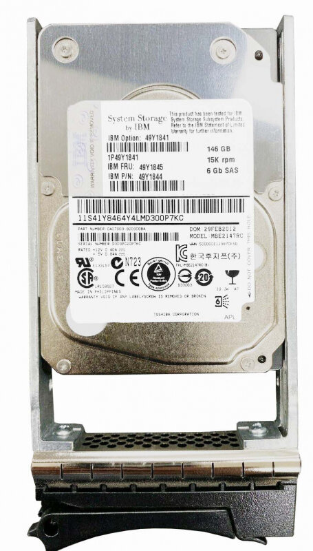 Жесткий диск IBM 49Y1845 146Gb SAS 2,5" HDD