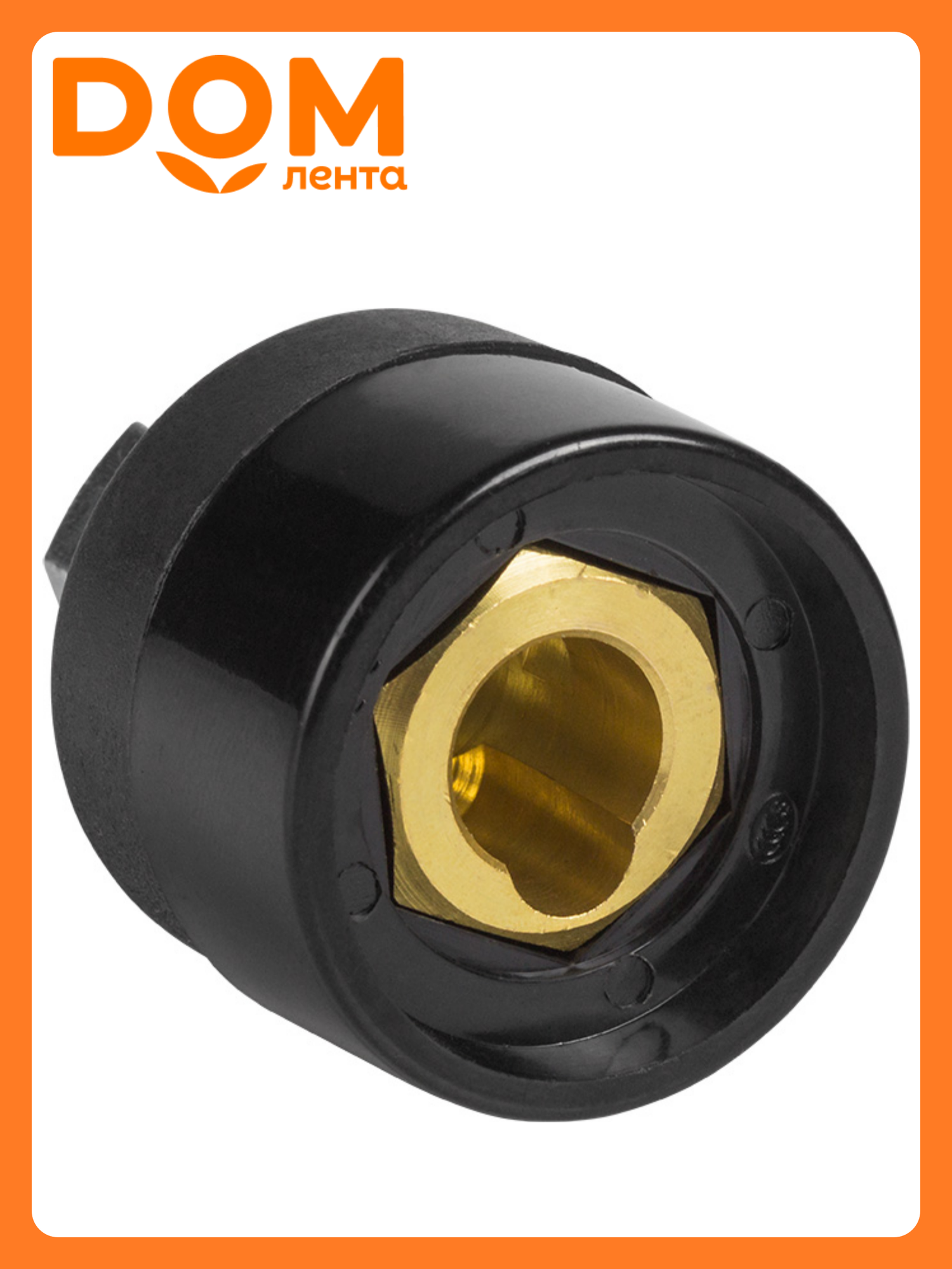 Розетка панельная (гнездо) REXANT скрп ударопрочный пластик 10-25