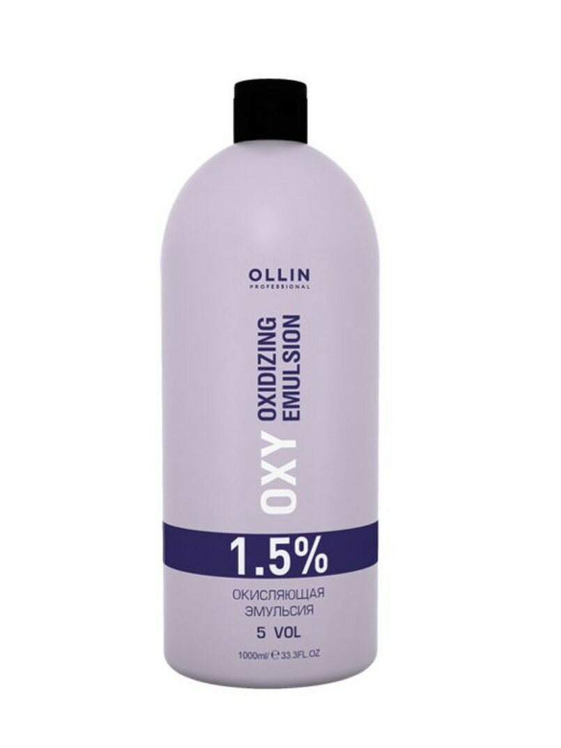 OLLIN performance OXY 1,5% 5vol. Окисляющая эмульсия 1000мл/ Oxidizing Emulsion