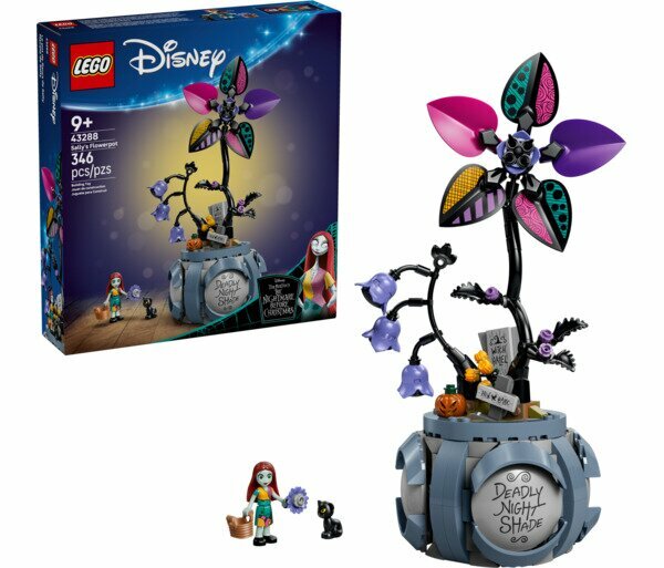 Конструктор LEGO Disney 43288 Кошмар перед Рождеством: Цветочный горшок Салли (Lego 43288)