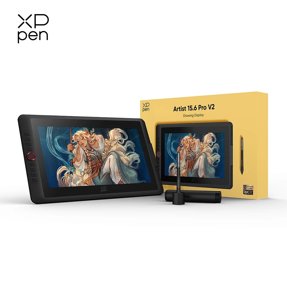 XPpen New Artist 15.6 Pro V2 графический планшет-монитор
