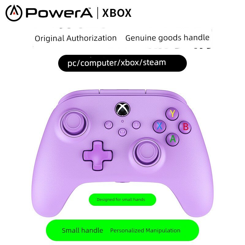 Авторизованный игровой контроллер Microsoft PowerA, проводной компьютерный контроллер серии Xbox, компьютерная версия