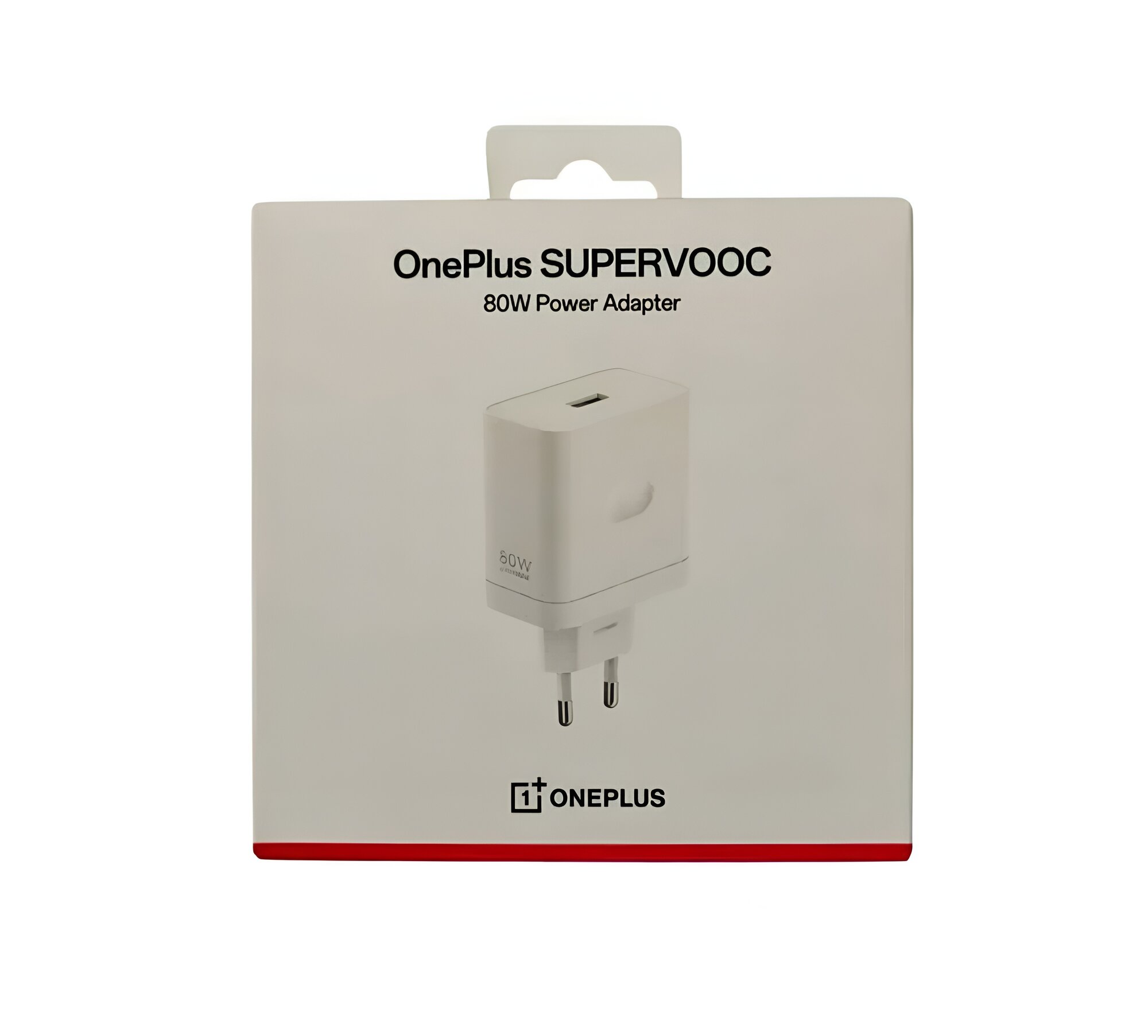 Зарядное устройство OnePlus SUPERVOOC, 80Вт, без кабеля, белое