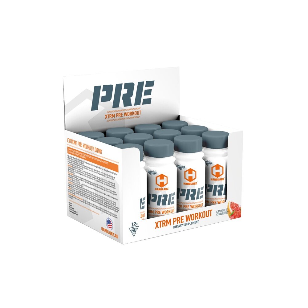 Предтреник HardLabz Pre, 60 мл, Вкус Mango Apricot / Манго Абрикос