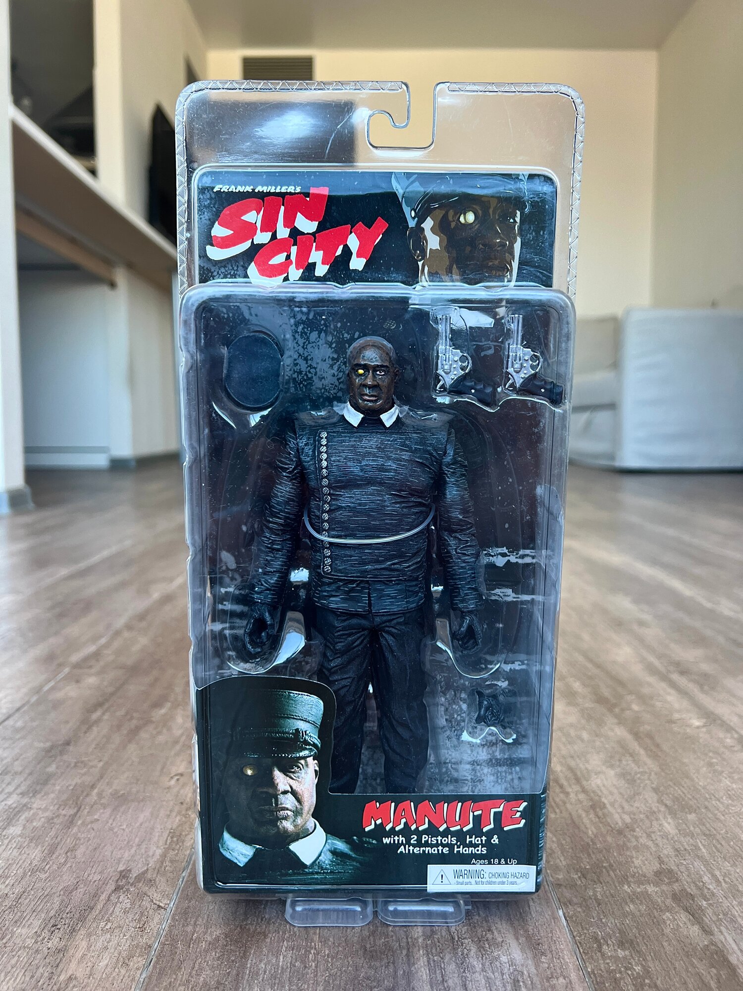 Фигурка Sin City Manute Series 1 Neca 2005 Город Грехов Манут