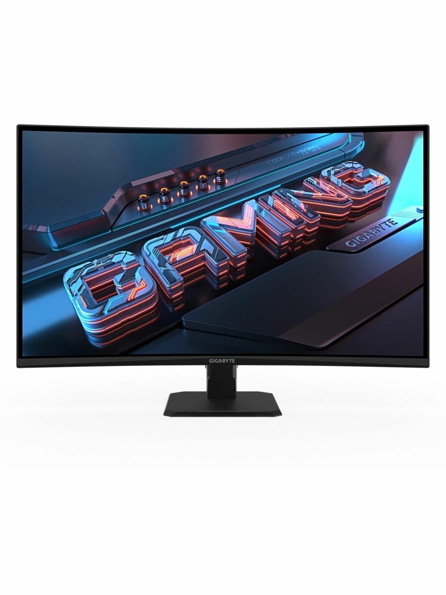 31.5" Монитор Gigabyte GS32QCA черный QHD VA