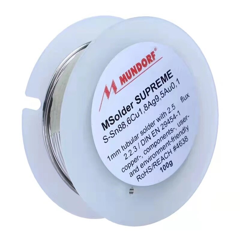 Mundorf Mcap припой серебряный 1.0 мм, 2M, 330г