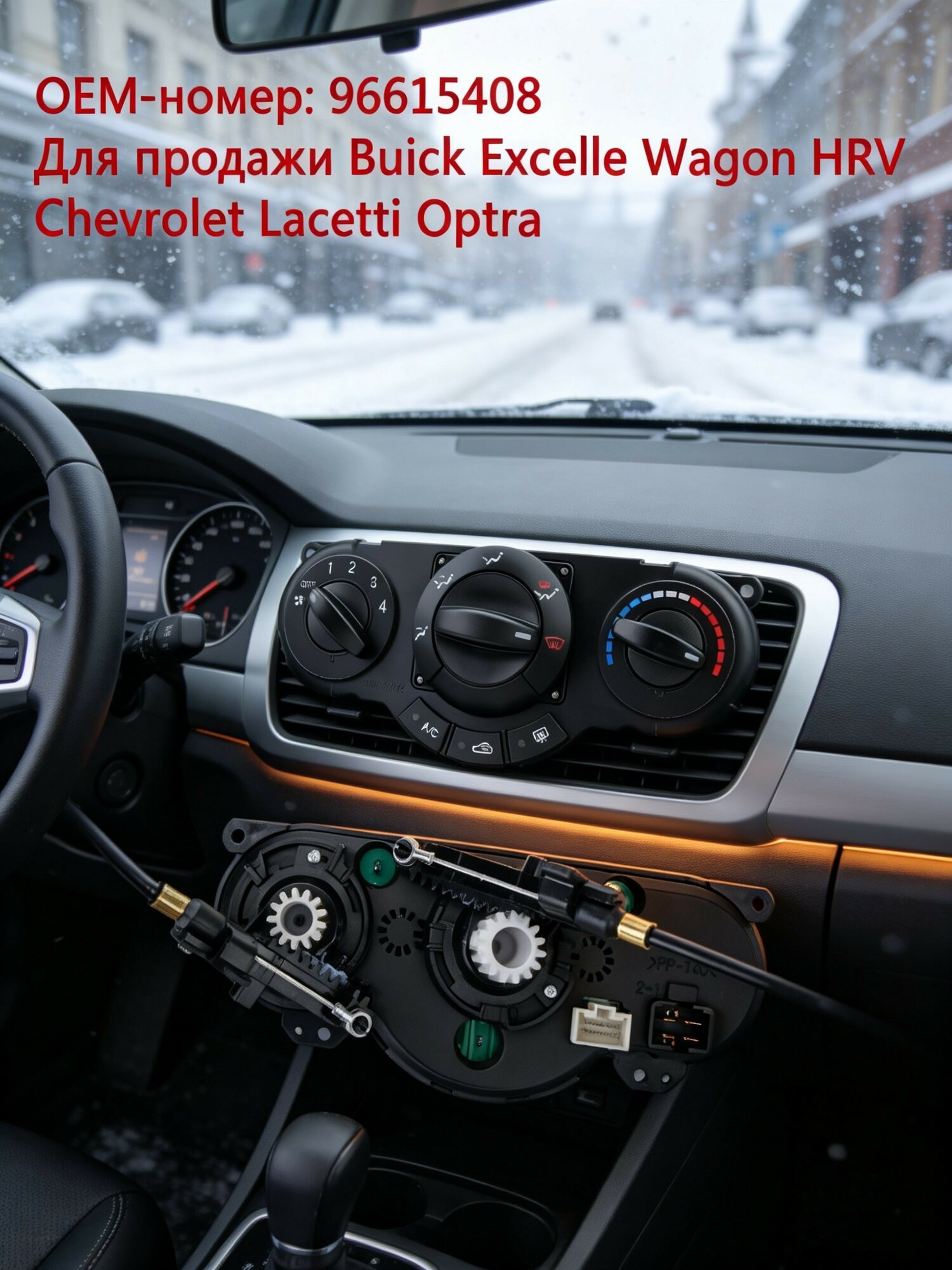 Панель управления обогревателем и климат-контроля для Buick Excelle и Chevrolet Lacetti/Optra/Nubira J200 96615408
