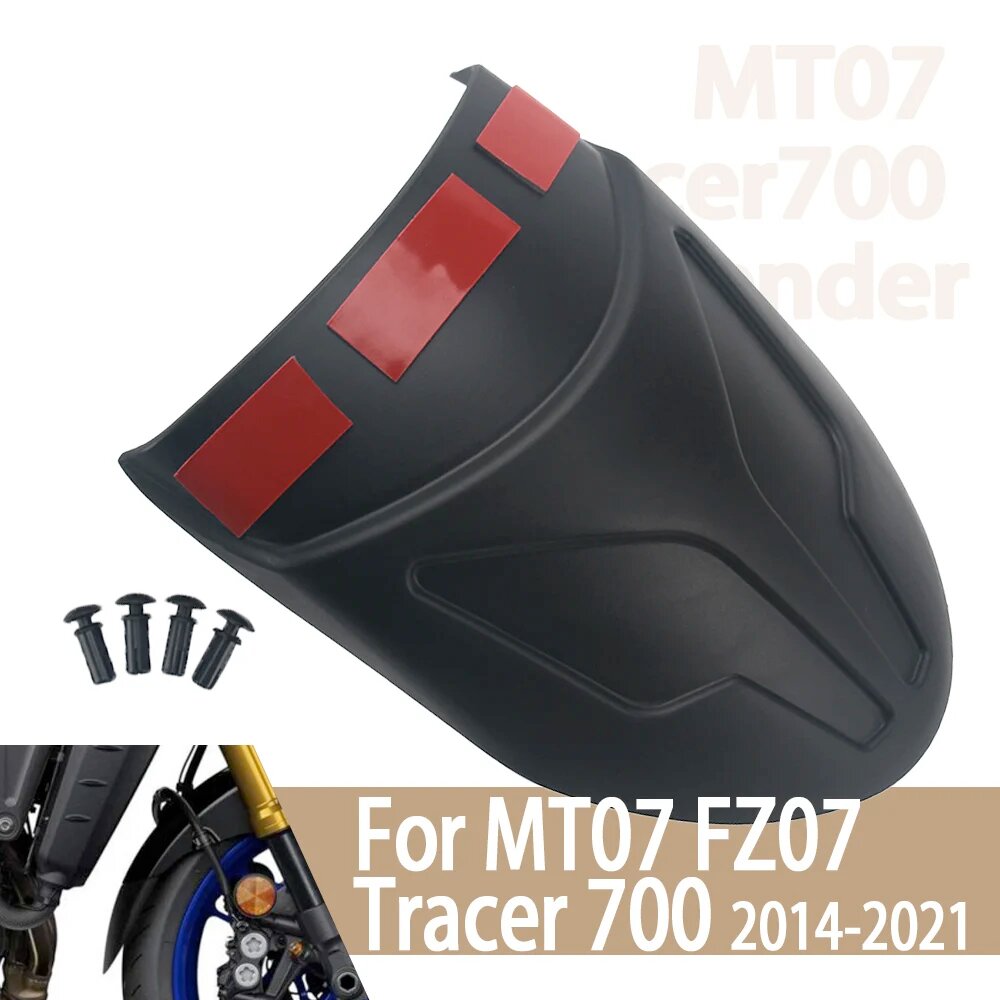 Переднее крыло мотоцикла, задний удлинитель для YAMAHA MT07 FZ07 MT-07 FZ-07 TRACER 700 2014-2021 2020 2019 2018