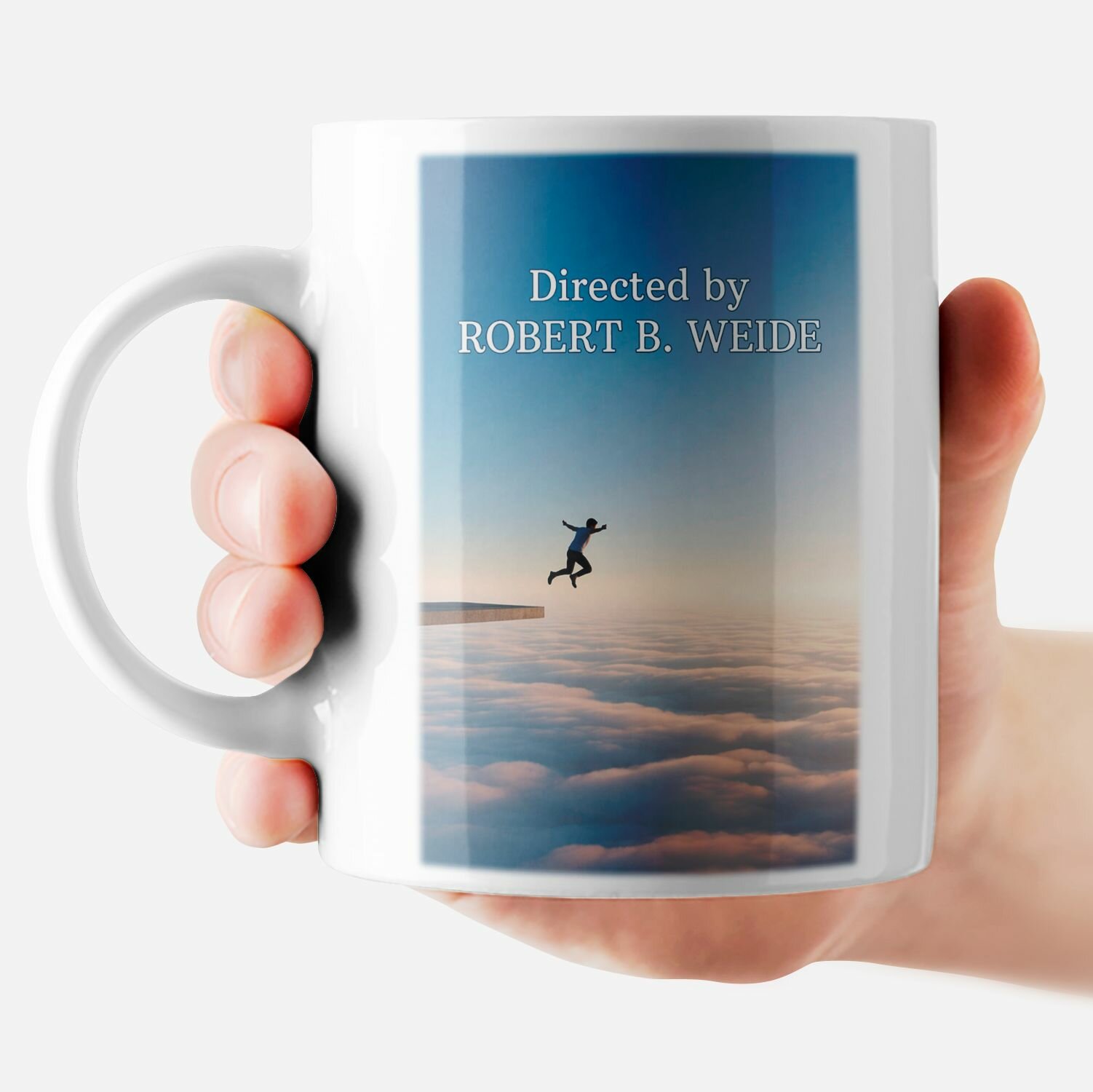 Кружка с приколом "Directed by ROBERT B. WEIDE"