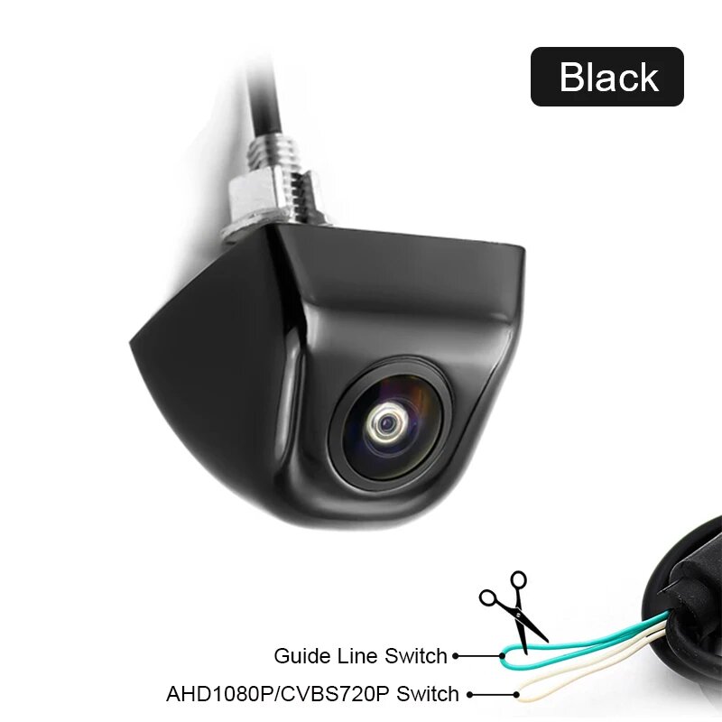 Автомобильная камера заднего вида Black 1080P