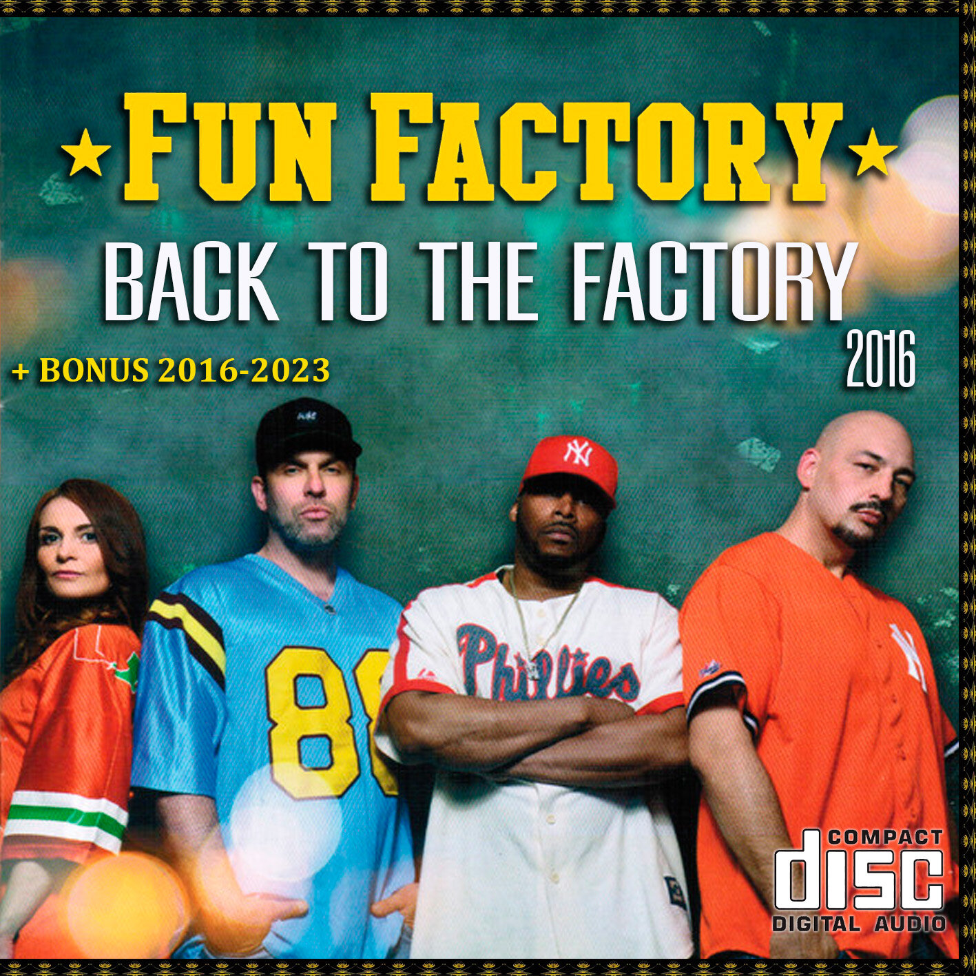 Fun Factory - Back To The Factory (2016) + Bonus (2016-2023) (легенды 90х) CD (запись на CD-R)
