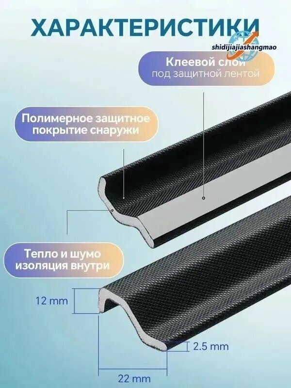 Самоклеящийся уплотнитель уплотнительная лента для окон — фото 1