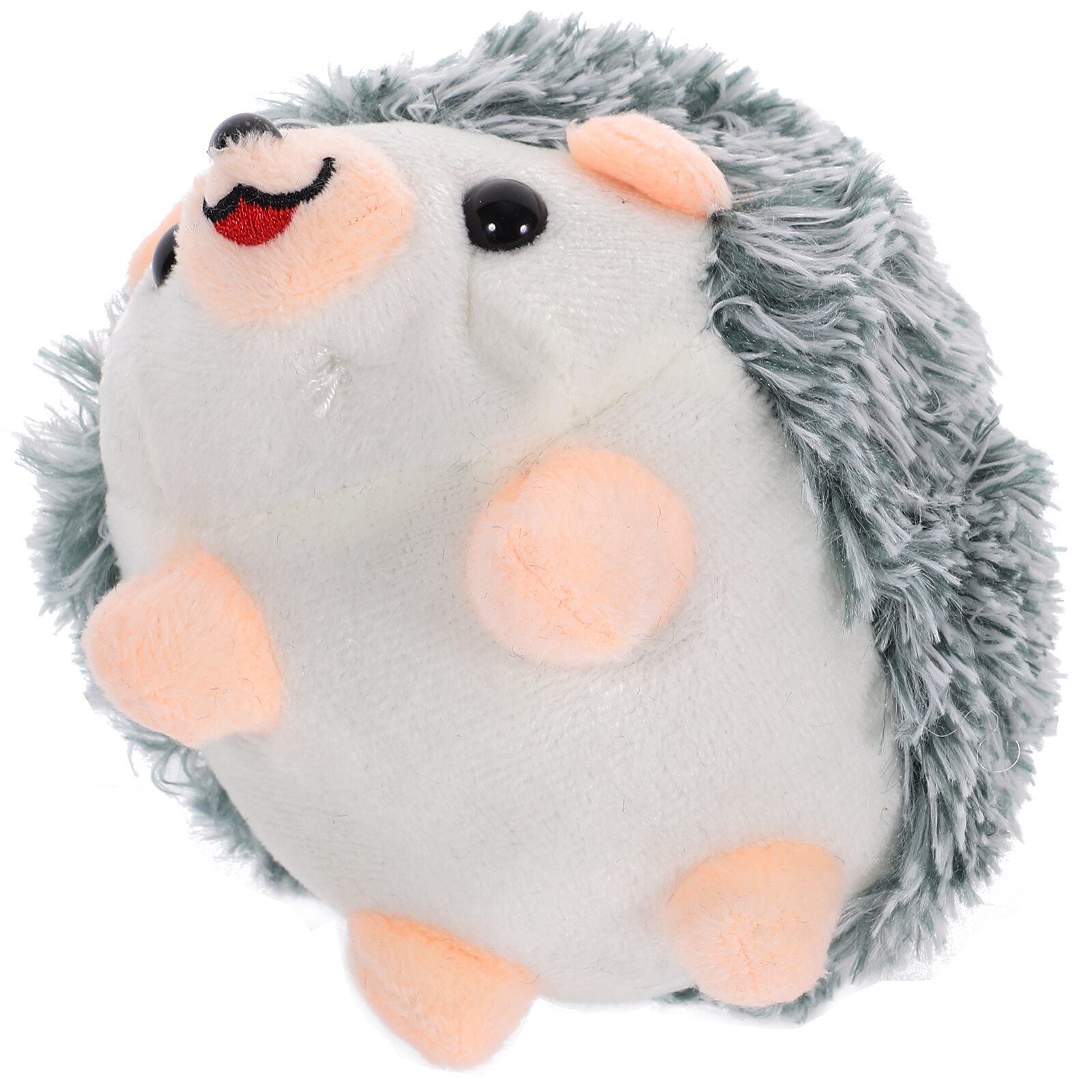 Игольница из мягкого плюша в форме ёжика для декора и хранения игл