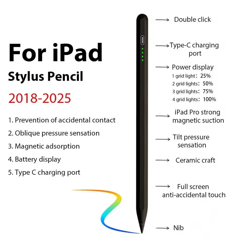 Магнитный стилус для Apple Pencil iPad