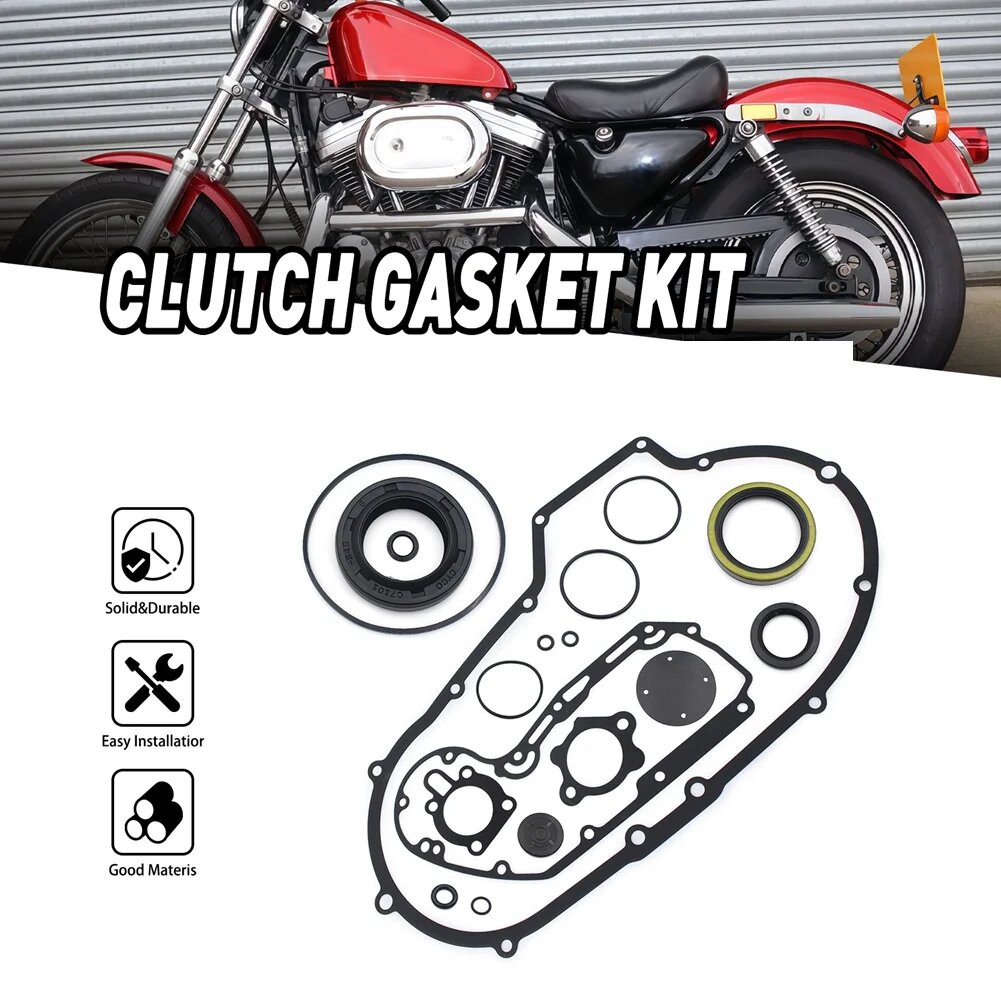 Комплект для замены прокладки крышки сцепления для мотоциклов Davidson Sportster 1200 XLH1200 1989-2003, аксессуар