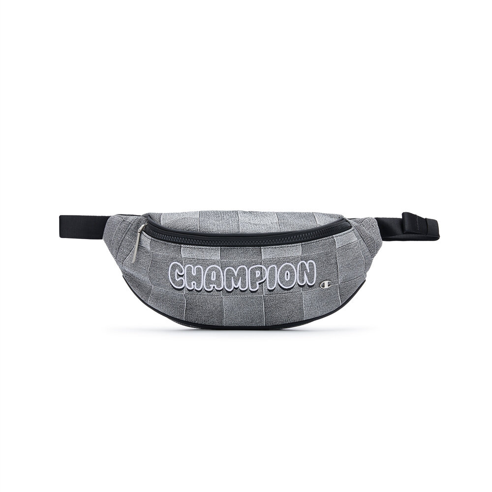 Сумка поясная Champion Champion Gray/Dark Blue/Silver