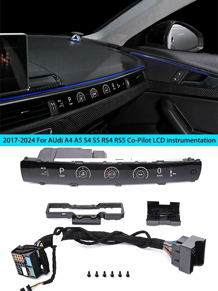 Панель приборов Audi A4/S4/RS4/A5/S5/RS5 2017-2024 S5 Co-pilotLCDscreen