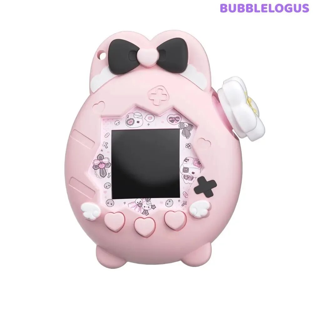 Розовый силиконовый чехол для Tamagotchi Paradise