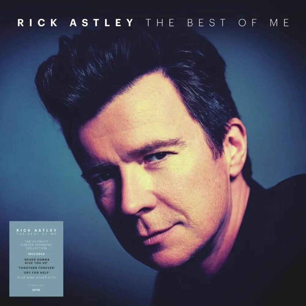 Виниловая пластинка Rick Astley (2022) The Best Of Me (LP) Never gonna give you up