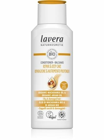 Бальзам для волос Lavera Repair & Care, глубоко восстанавливающий, для сухих и повреждённых волос, 200 мл