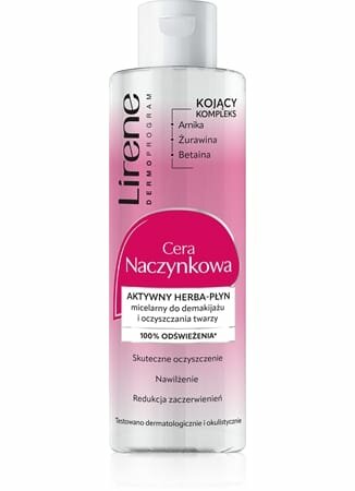 Средство для снятия макияжа Lirene Redness, 200 мл