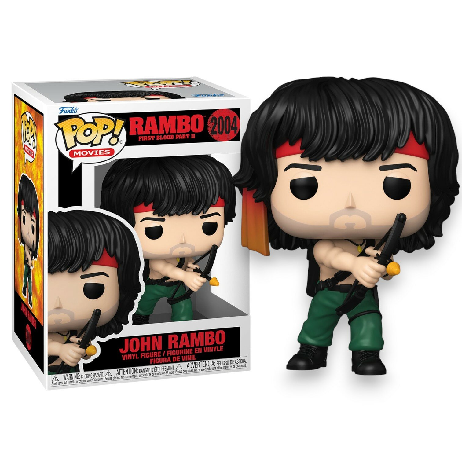 Фигурка Funko Pop! коллекционная Рэмбо "Первая кровь 2" 2004 (Фигурка Фанко Поп)