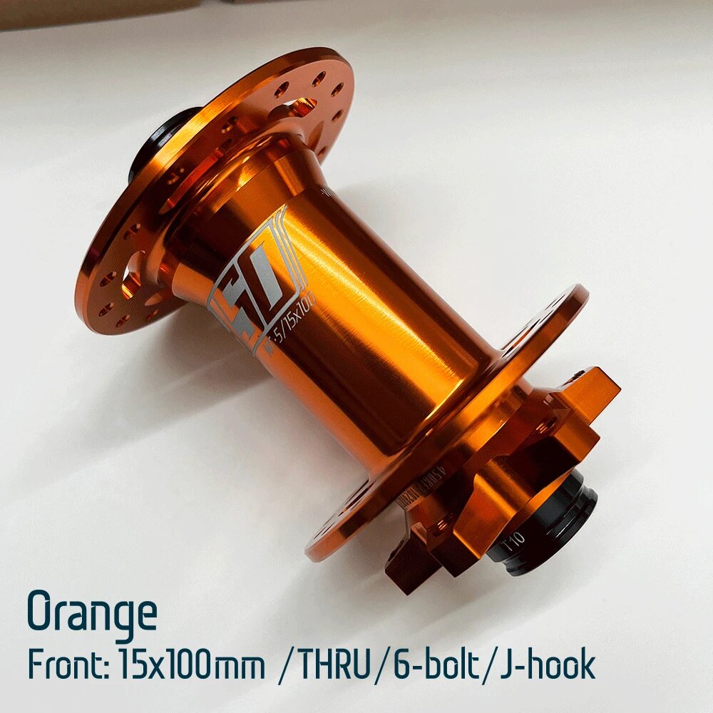 Koozer передняя втулка MTB оранжевый 15x100mm THRU 32H