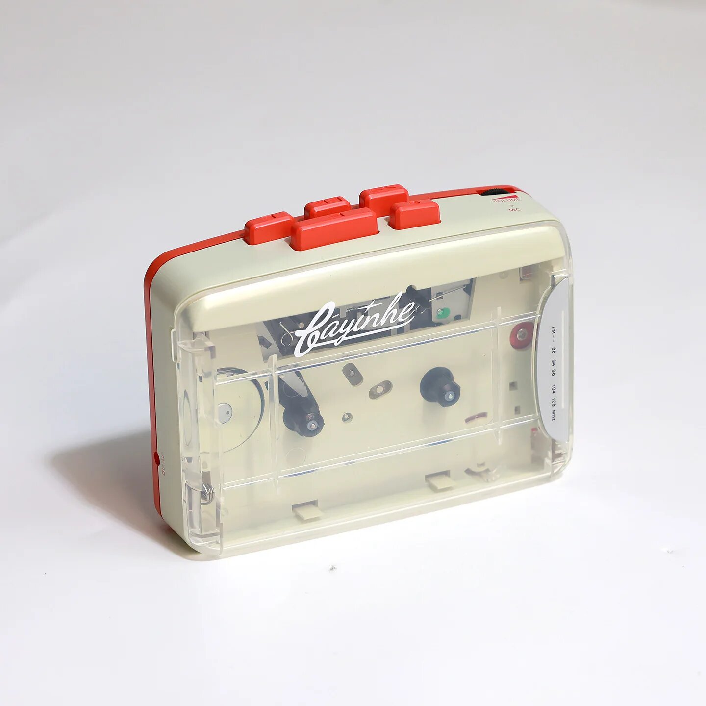 Прозрачный кассетный плеер Walkman
