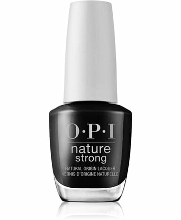 Лак для ногтей OPI Nature Strong Onyx Skies, черный, 15 мл