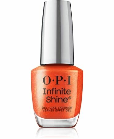 Лак для ногтей OPI The new OPIcons Infinity Shine, оттенок Shock Em Orange, 15 мл