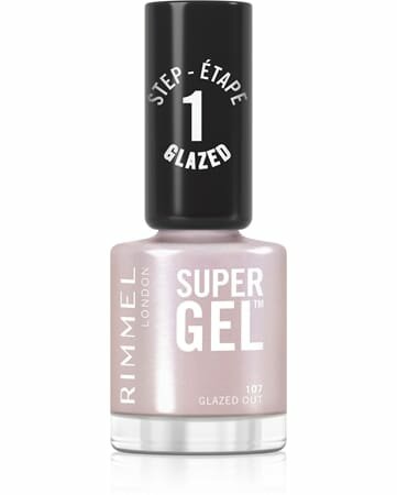 Лак для ногтей Rimmel Super Gel, оттенок 107 Glazed Out, 12 мл