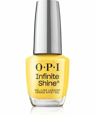 Лак для ногтей OPI Make Em Jelly! Infinity Shine, оттенок Keep Up Buttercup, 15 мл
