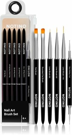 Набор кистей Notino Nail Tools Nail Art Brush Set, 6 шт