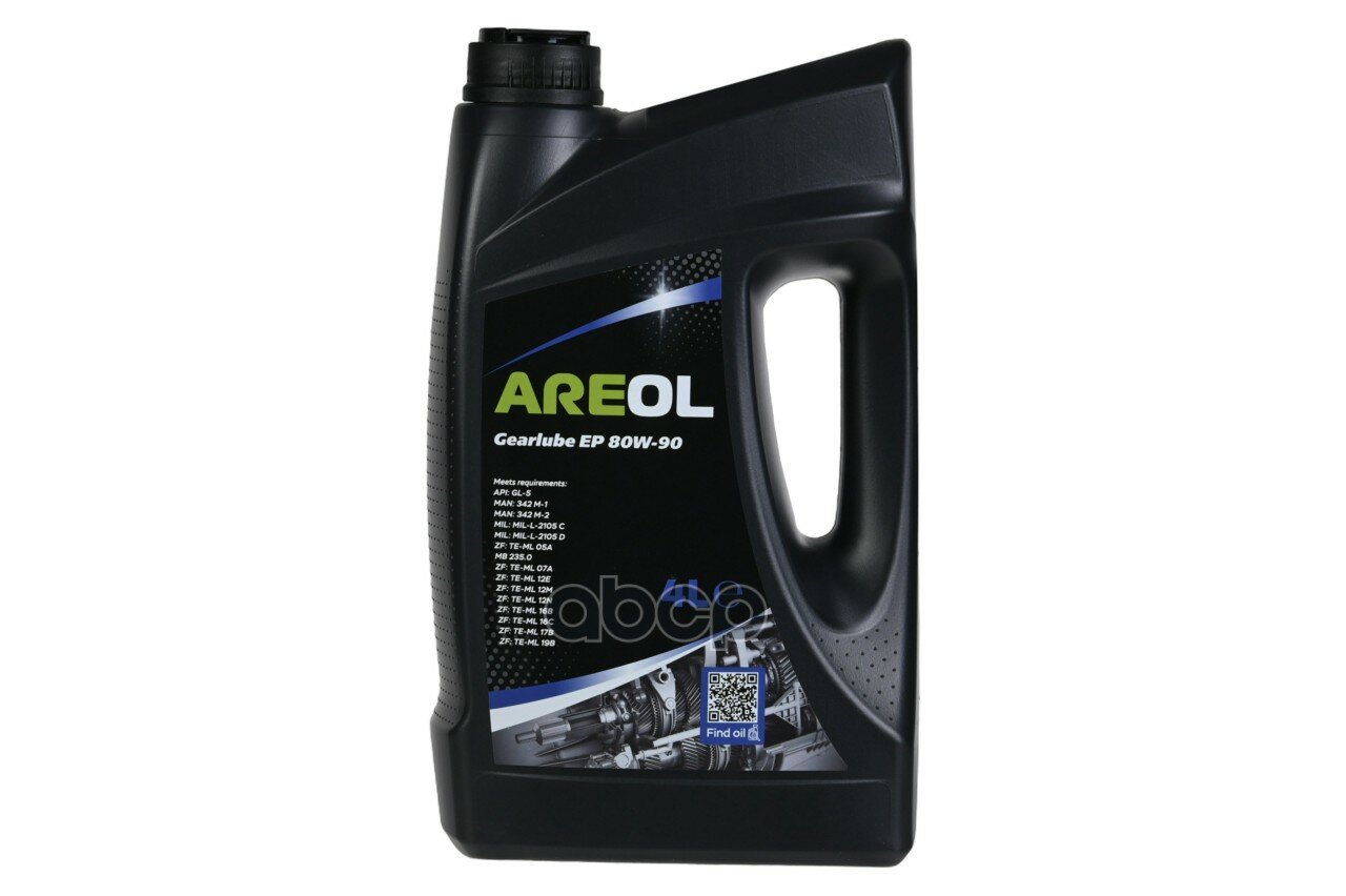 Масло трансмиссионное AREOL Gearlube EP 80W90 4л AREOL арт. 80W90AR207