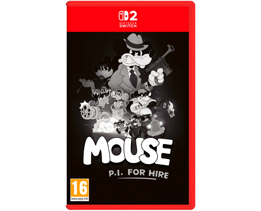 Mouse: P.I. For Hire, Nintendo Switch 2, цифровая версия, русский язык, оффлайн режим