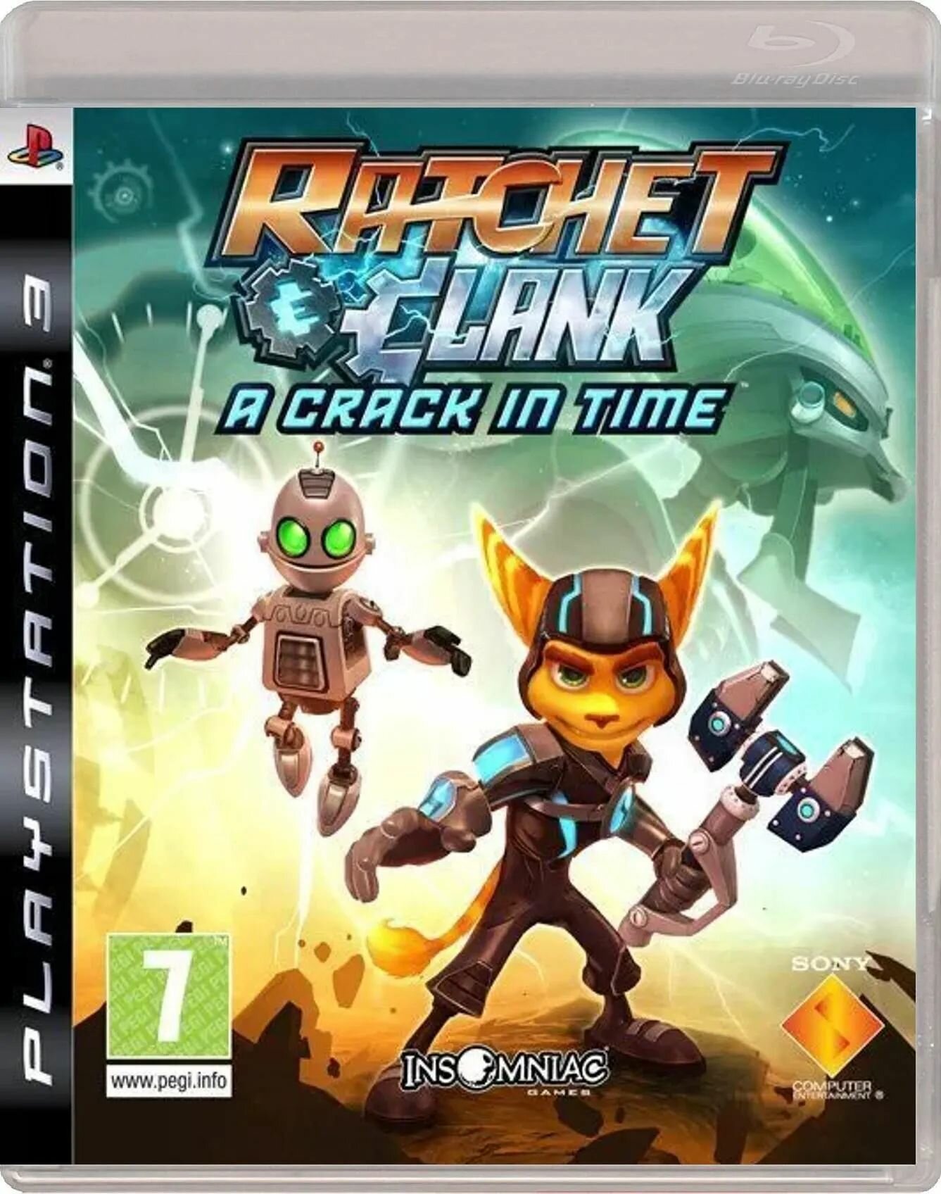 Игра Ratchet & Clank: A Crack in Time. Издание на диске. Английская версия на ps3.