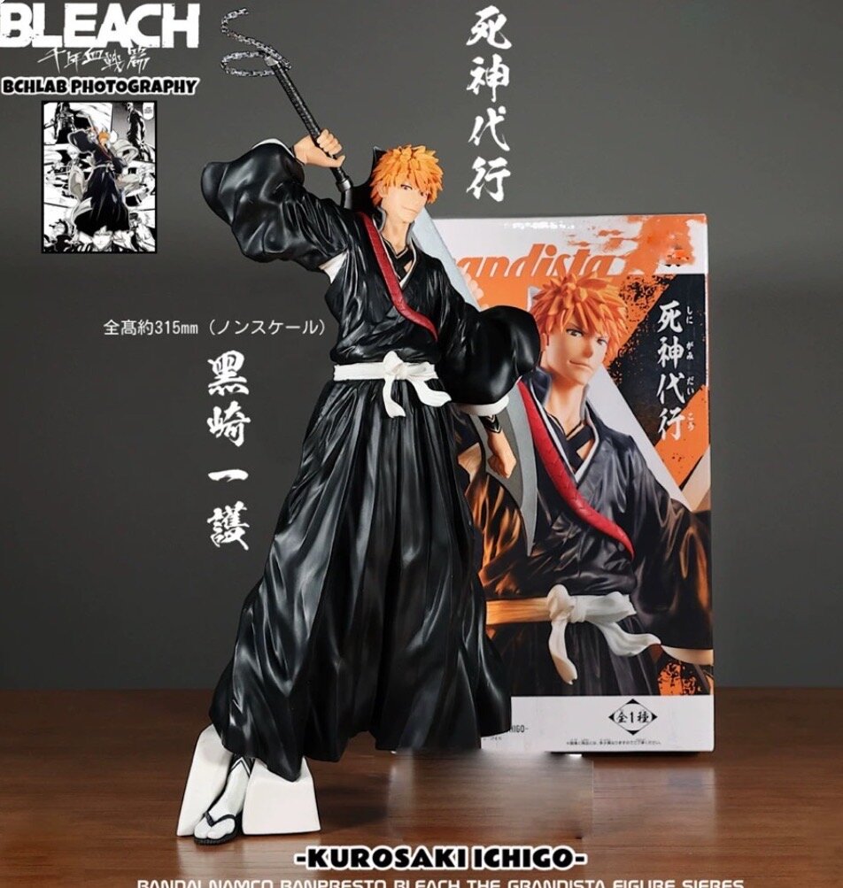 Ban Блич/Bleach Аниме фигурка, подарок, Ичиго Куросаки 17cm