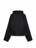 Куртка Loewe Hooded button-fastening jacket, размер 34, black/black