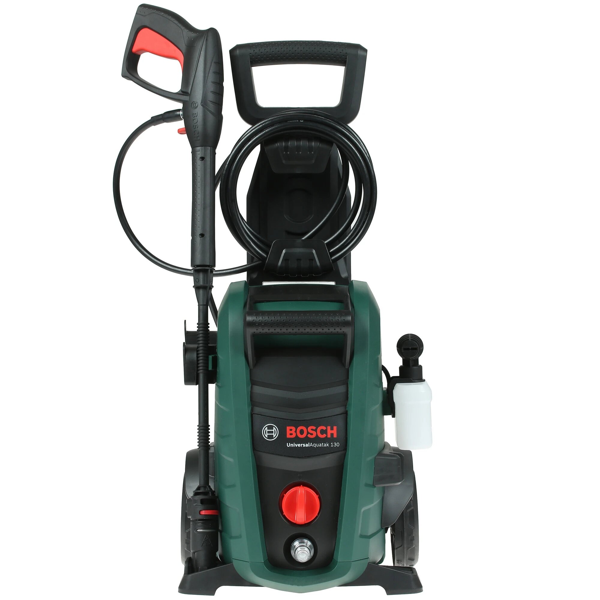 Мойка высокого давления Bosch UniversalAquatak 130, 1700 Вт, 130 бар, 420 л/ч, шланг 6 м, кабель 5 м, зеленый