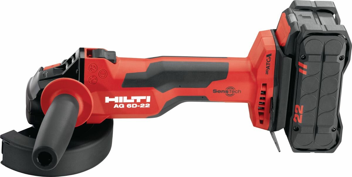 Аккумуляторная углошлифовальная машина (125 мм) Hilti AG 6D-22 Nuron, чемодан #2215456, без АКБ и ЗУ