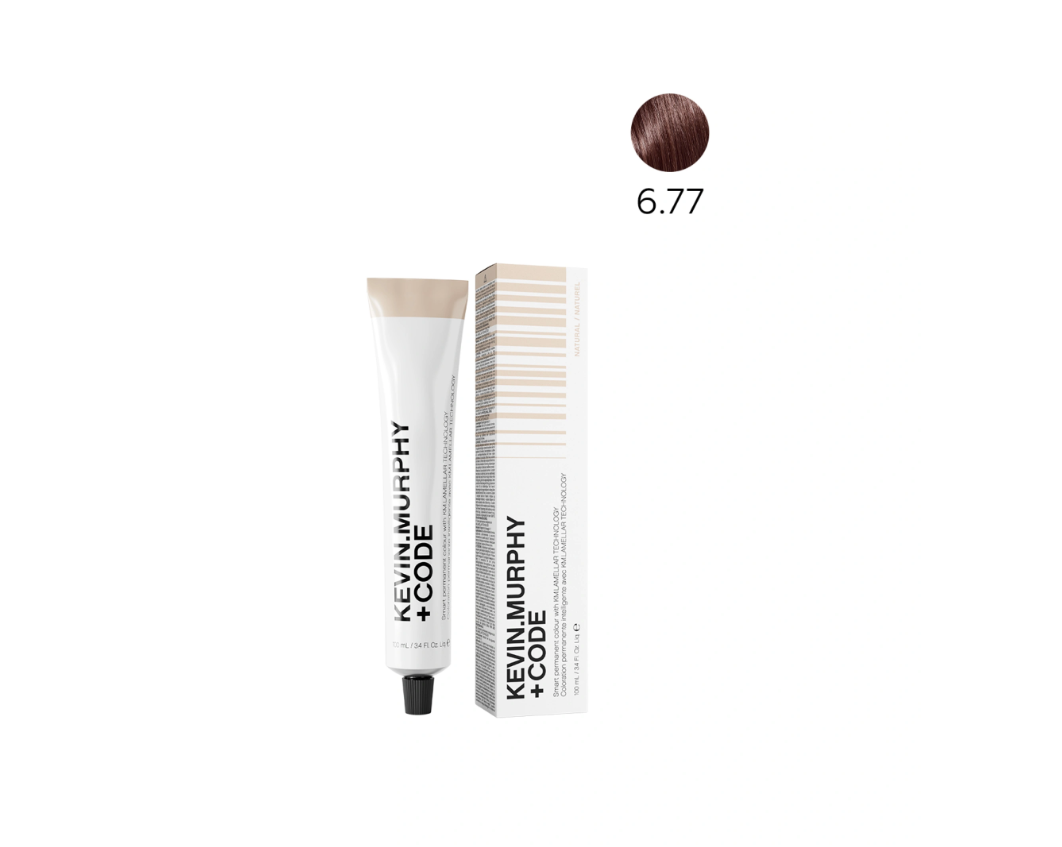 +CODE Перманентная Краска для волос, 6.77 6chch - DARK.BLONDE.CHOCOLATE.INTENSE, 100 мл