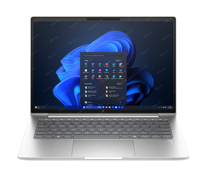 C96FCPA HP EliteBook 640 G11 Ultra7-165U vPro,14" WUXGA IPS ,16Gb,512Gb, FPS, ENG/RU Kbd Backlit, Silver, Win11 Home Rus