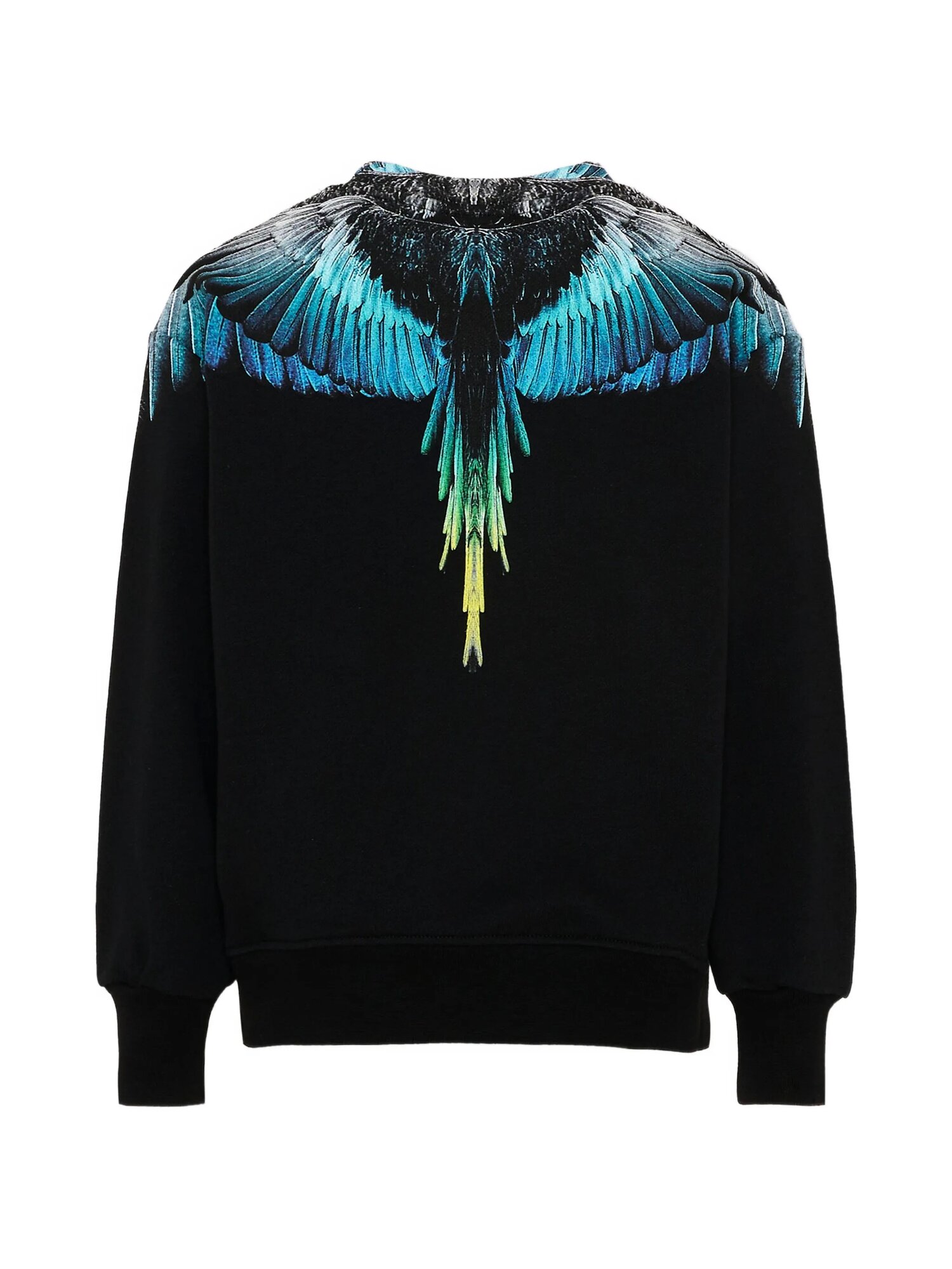 Свитер MARCELO BURLON Wings-print sweater, размер 8 лет, черный — фото 1