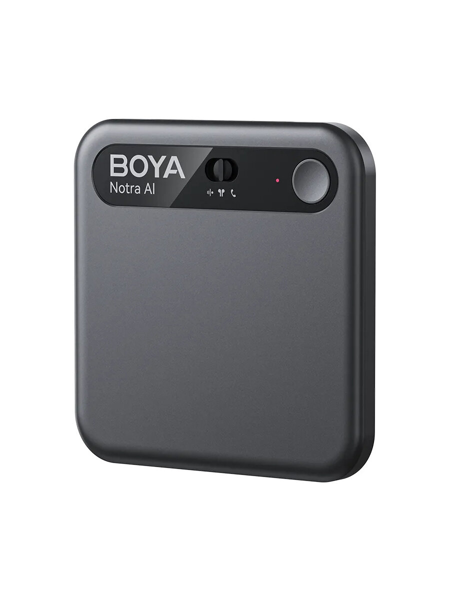 BOYA Notra AI, черный, беспортативный диктофон