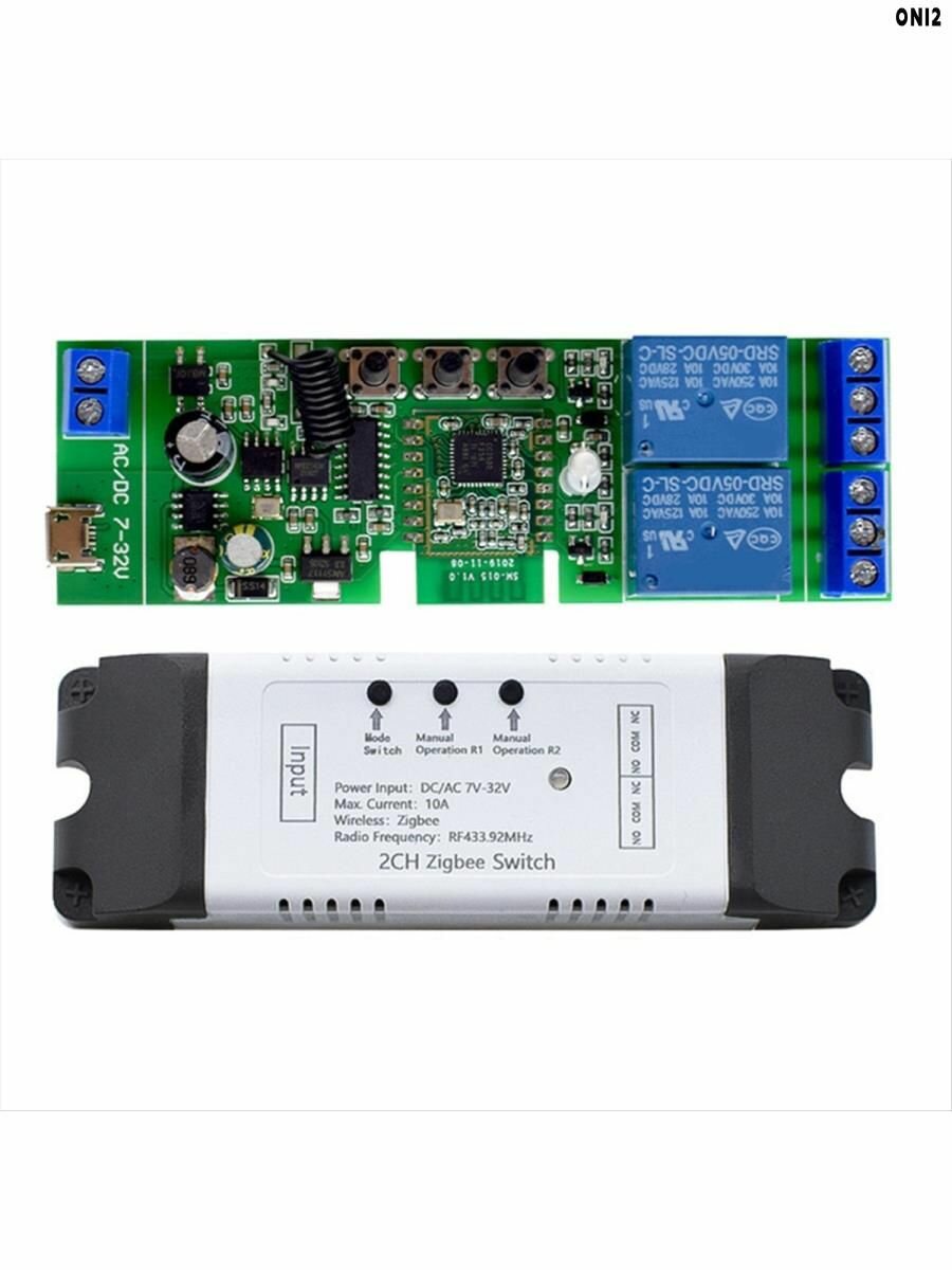 2-Канальный Контроллер Двигателя Электрического Линейного Актуатора Tuya ZigBee Wifi