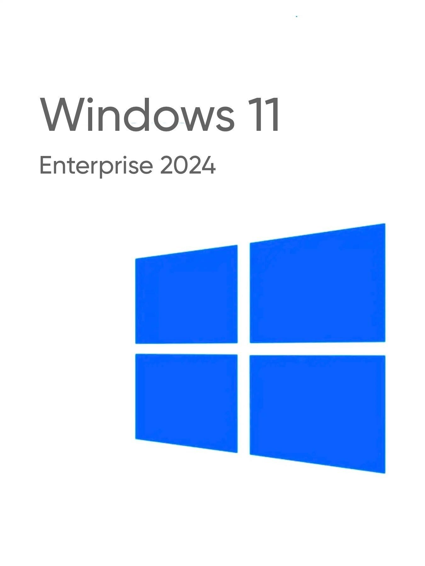 Ключ активации Windows 11 Enterprise 2024, корпоративная лицензия для 1 устройства, официальная версия